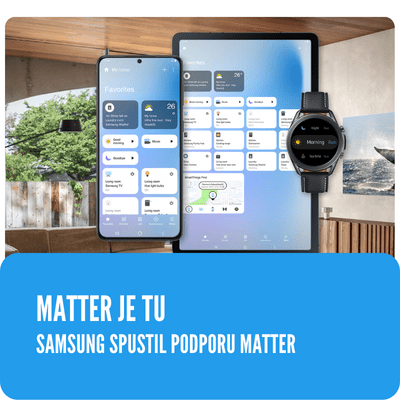 Matter podpora v SmartThings